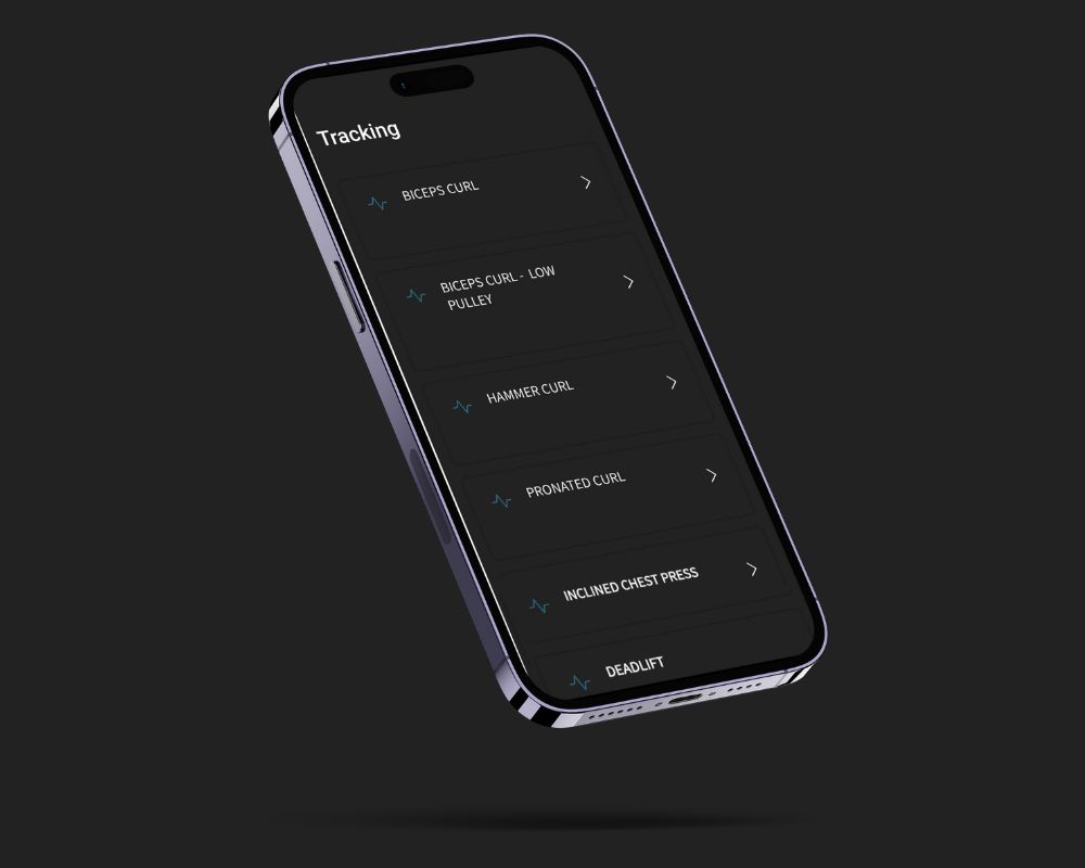 The SmartWorkout App, designed for Resistance Band Workouts
