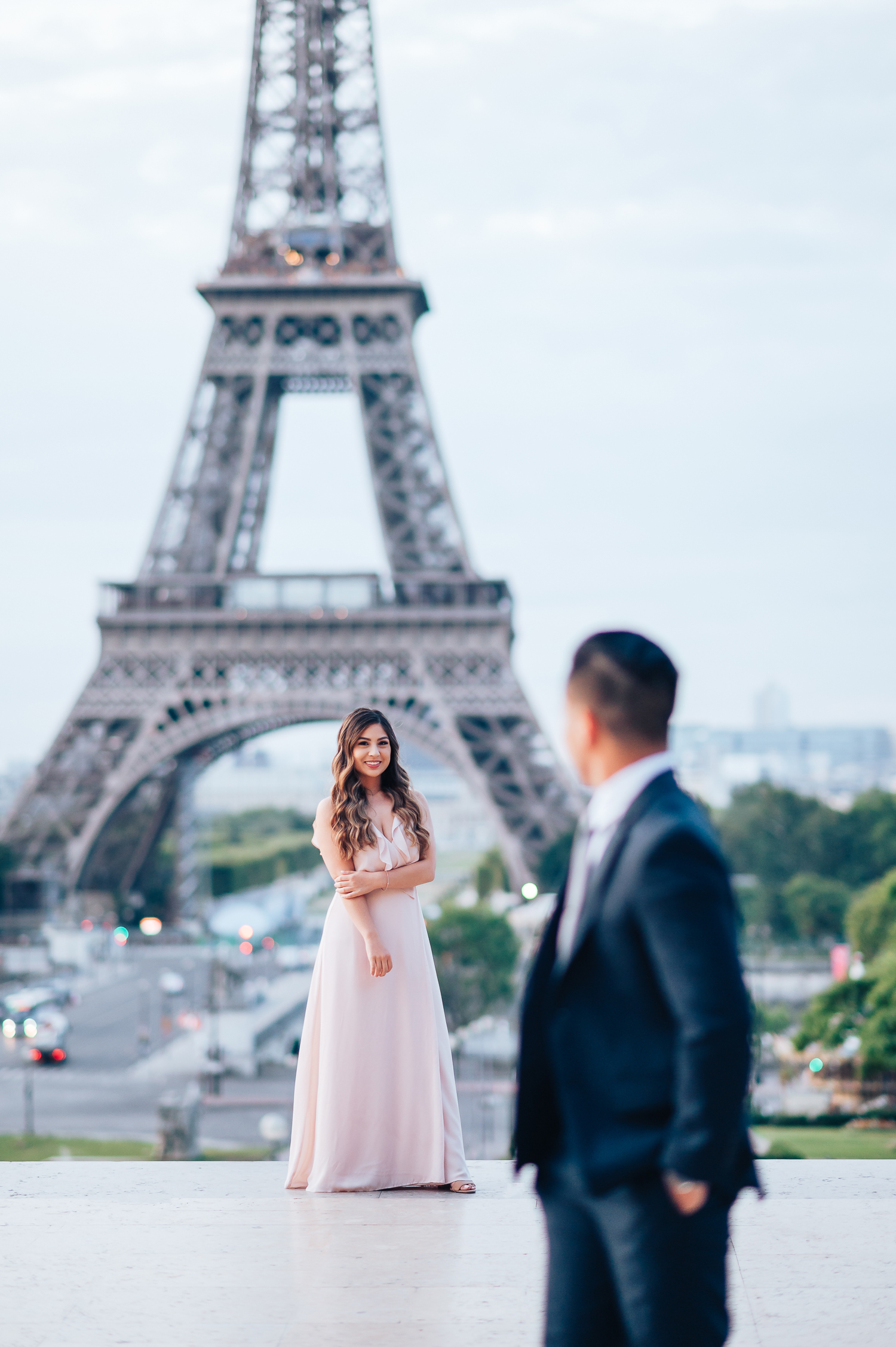 Henry and Natalie. Proposal, Eiffel tower, Louvre - Paris Photographer - Professional ...