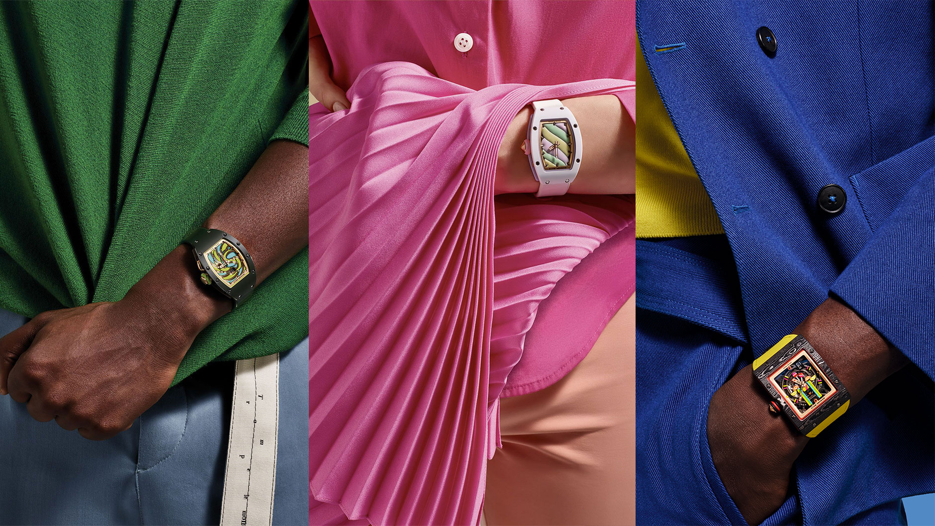 La colección de relojes de Richard Mille que querrás comerte