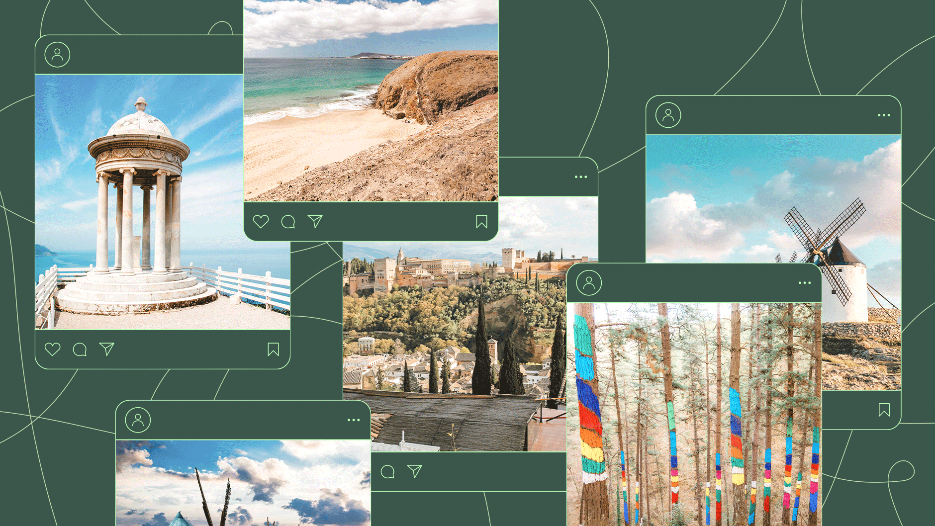 Los 15 lugares más instagrameables de España para petarlo este agosto